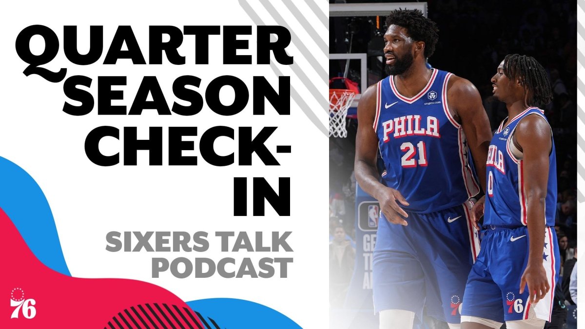 Where do the Sixers stand at the quarter-season mark? – NBC Sports ...