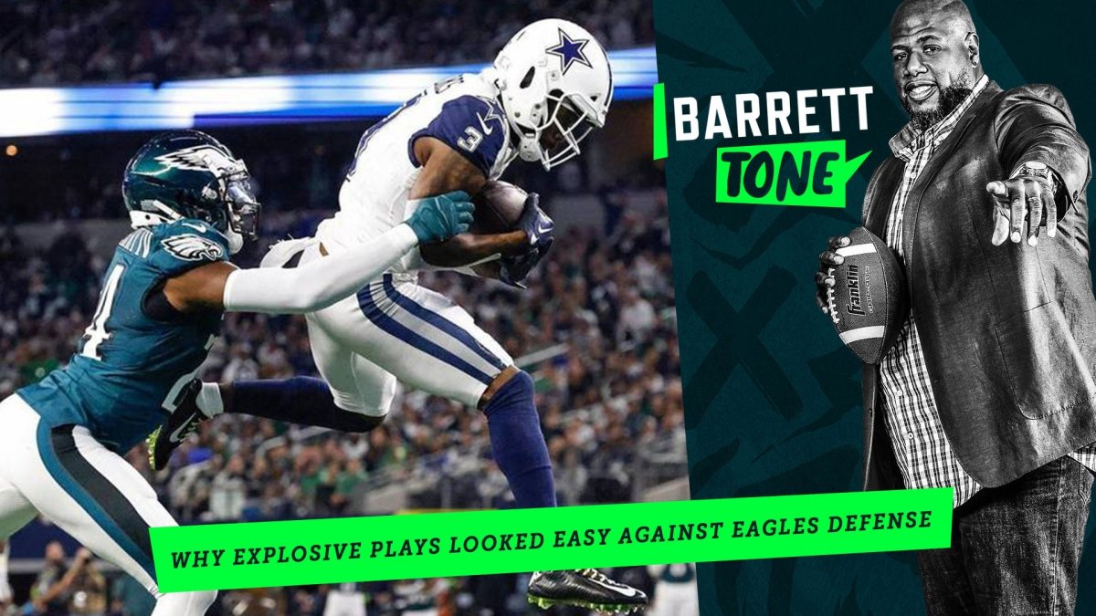 Barrett Tone: How Dallas made explosive plays look EASY against Eagles ...