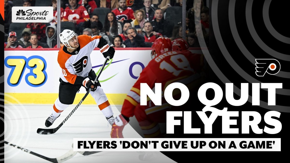 ‘No matter what the score,’ Flyers don’t give up on games – NBC Sports ...