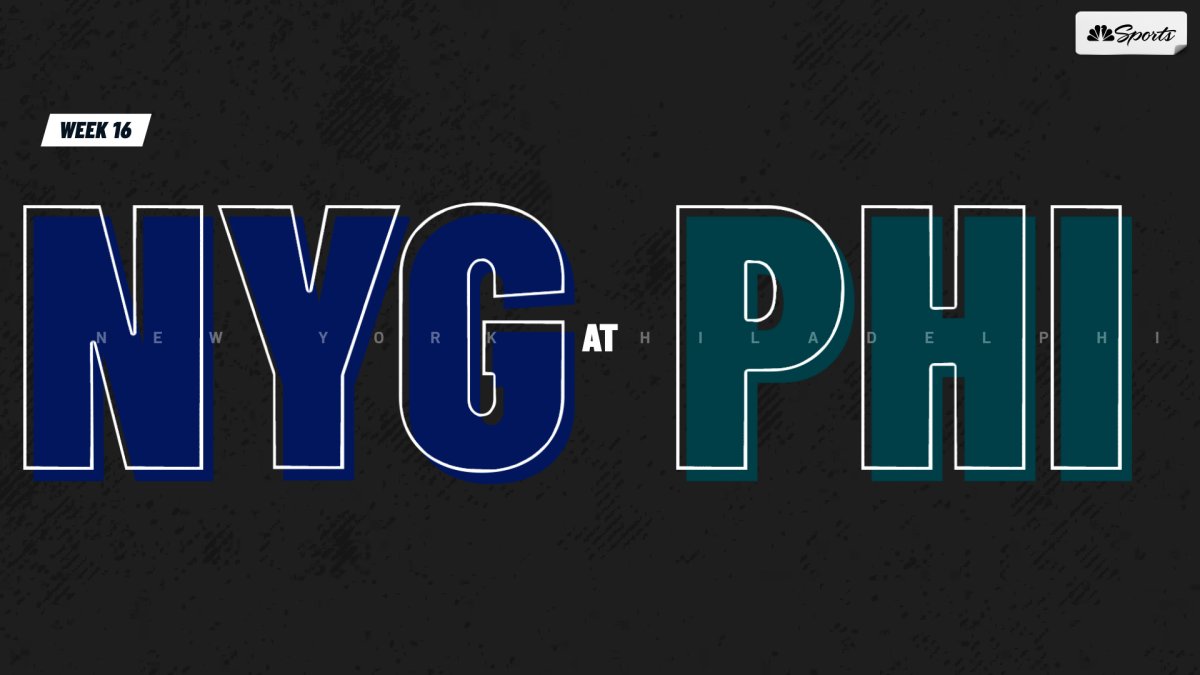 Moneyline, spread for New York at Philadelphia in Week 16 – NBC Sports ...