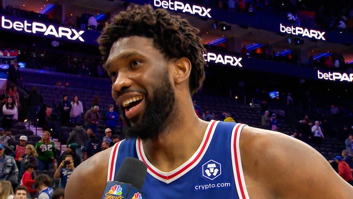Embiid on his ankle injury, triple-double in return – NBC Sports ...