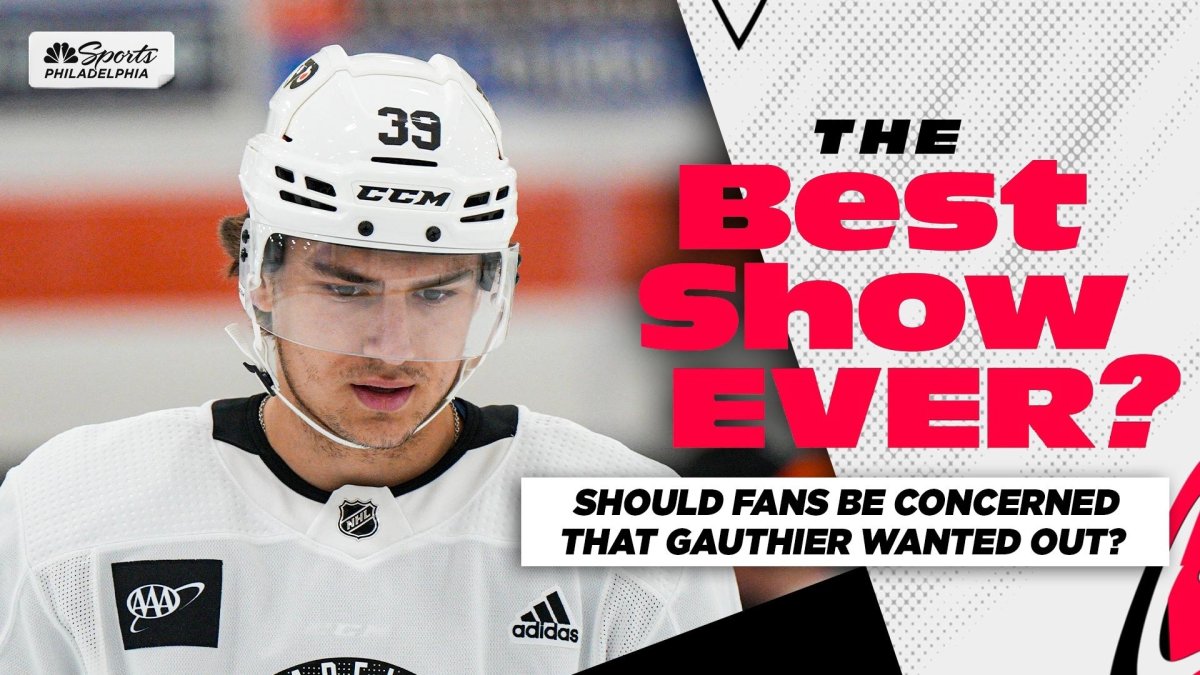 Should Flyers fans be concerned that Cutter Gauthier wanted out? – NBC ...