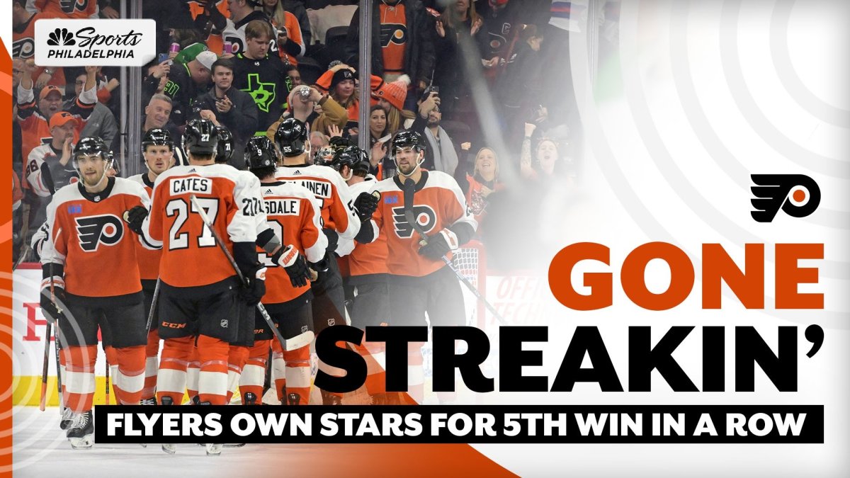 Al Morganti: ‘Dominating performance’ has eyes on Flyers – NBC Sports ...