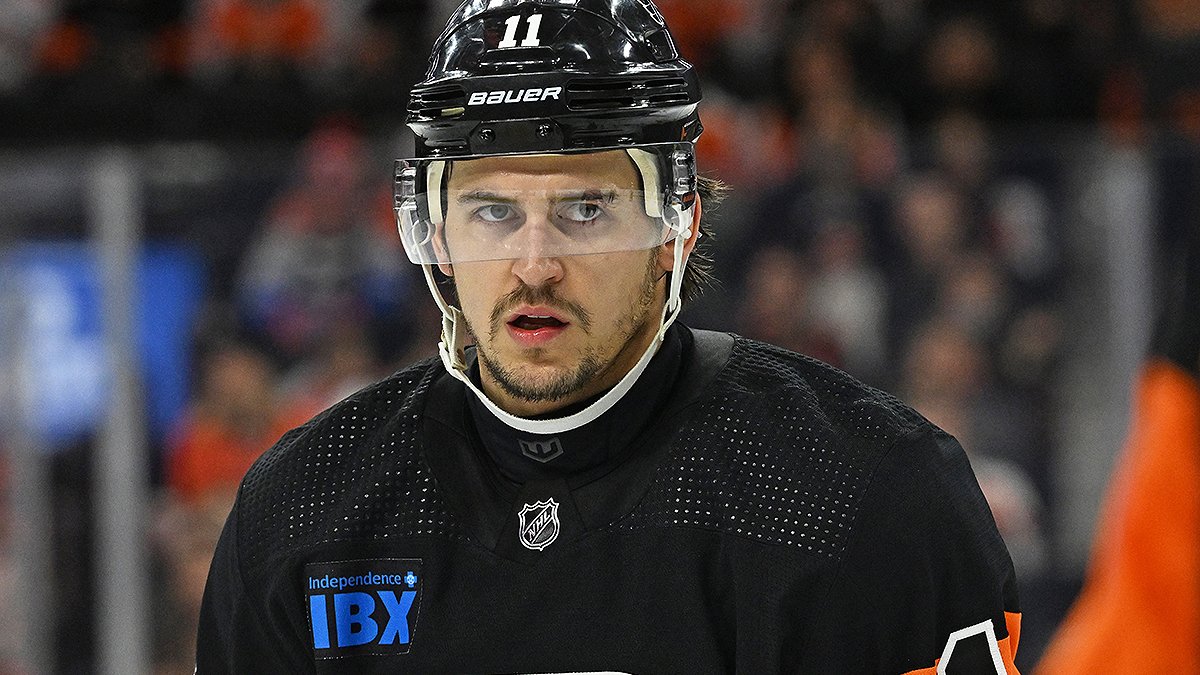 Flyers’ Travis Konecny misses game vs. Rangers with upper-body injury ...