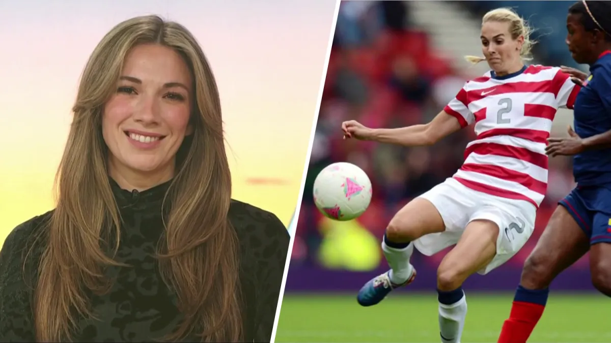 Taryn Hatcher on how her love for sports started watching Heather Mitts ...