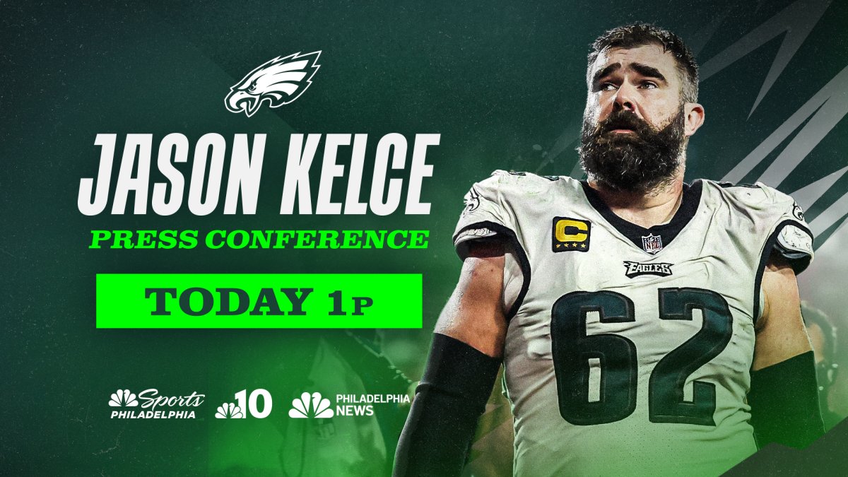 Watch Jason Kelce’s complete retirement press conference – NBC Sports ...