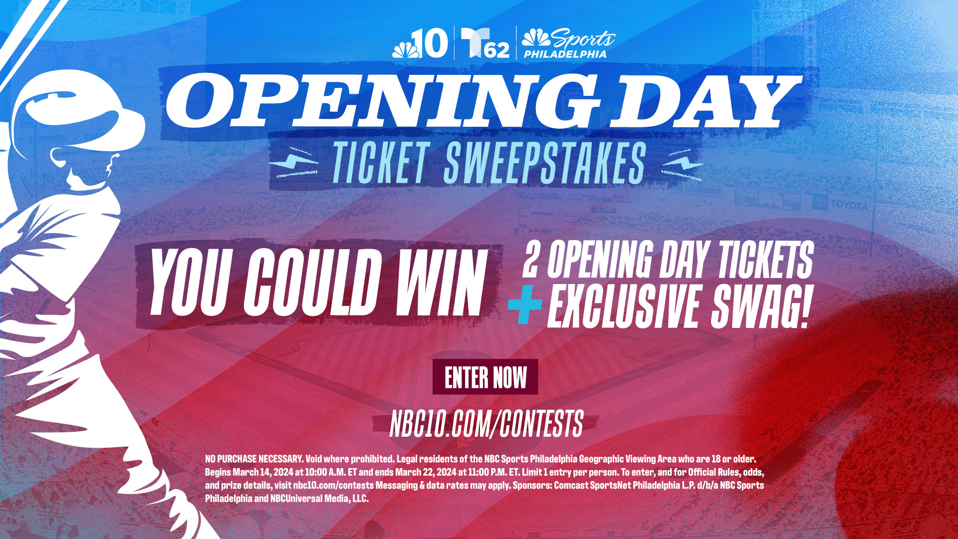 Win tickets to 2024 Phillies Opening Day – NBC Sports Philadelphia