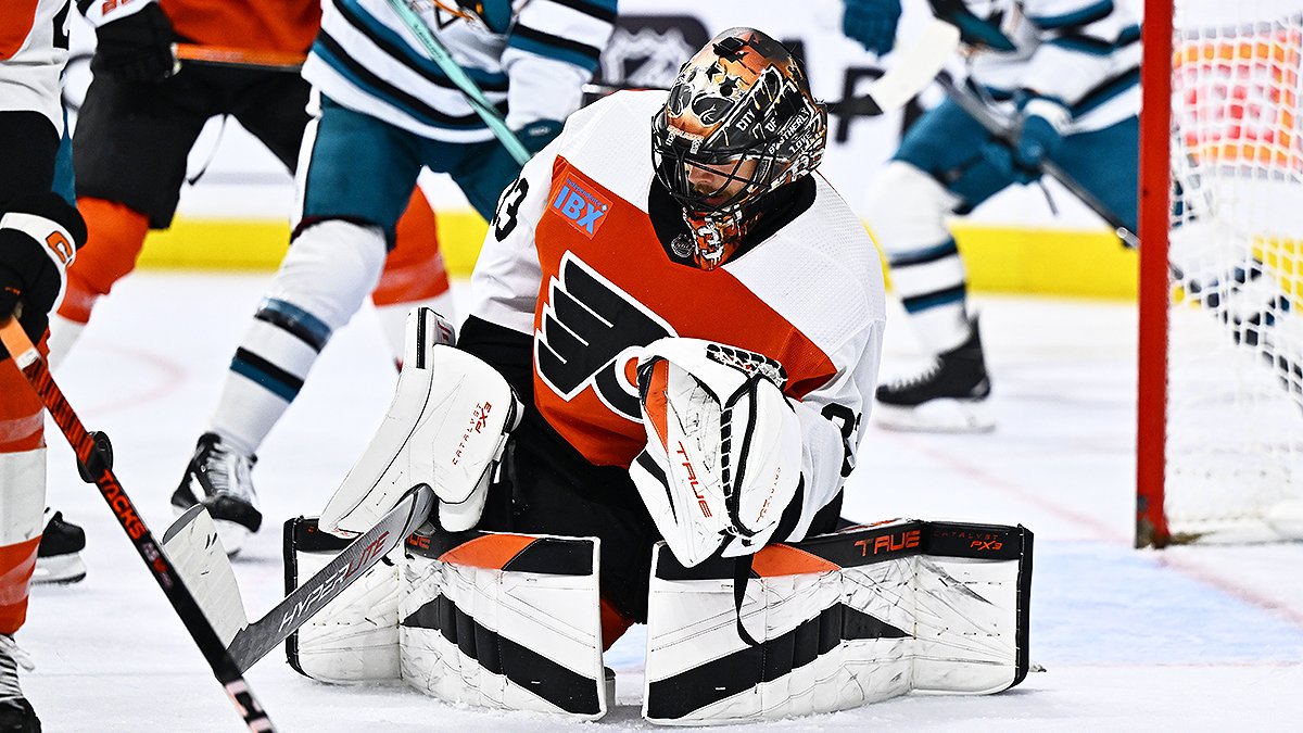 Flyers vs. Sharks: Samuel Ersson’s huge save spearheads win over San ...