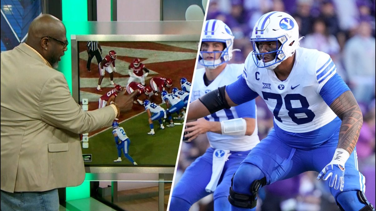Barrett’s Breakdowns: BYU OT Kingsley Suamatia – NBC Sports Philadelphia