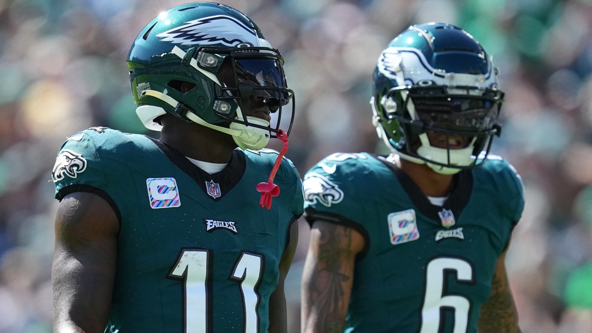 What really makes Eagles receivers A.J. Brown and DeVonta Smith so ...