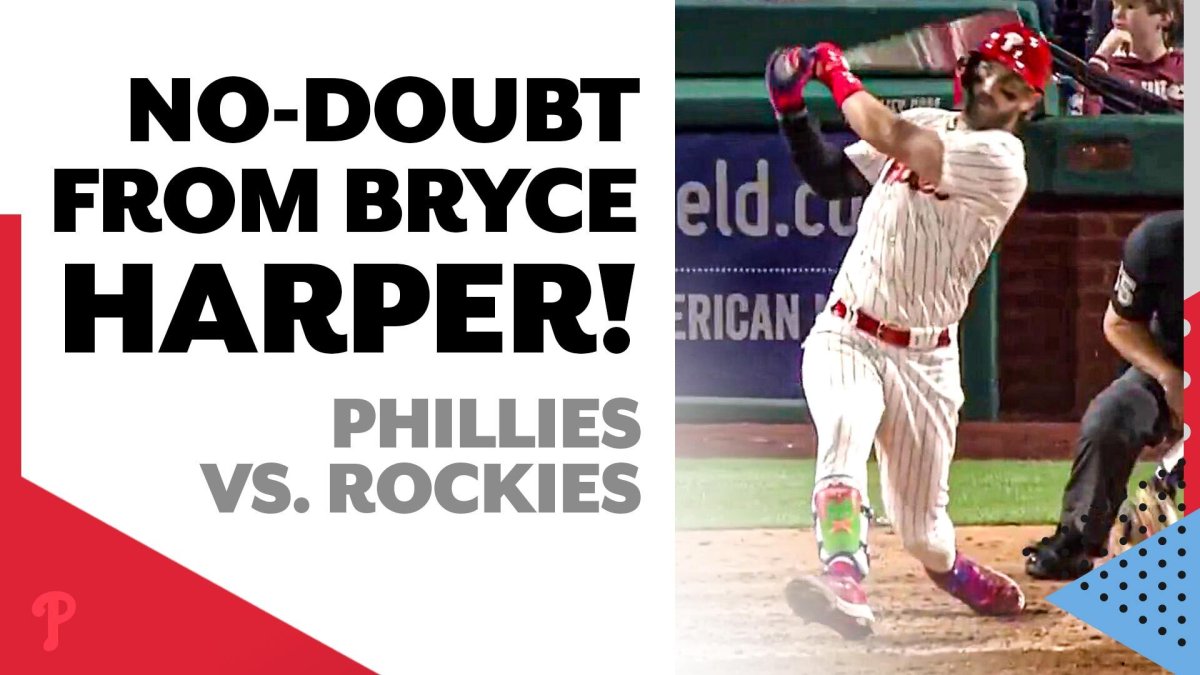 HAVE A DAY, BRYCE! His fourth home run of the year makes it 5-0! – NBC ...