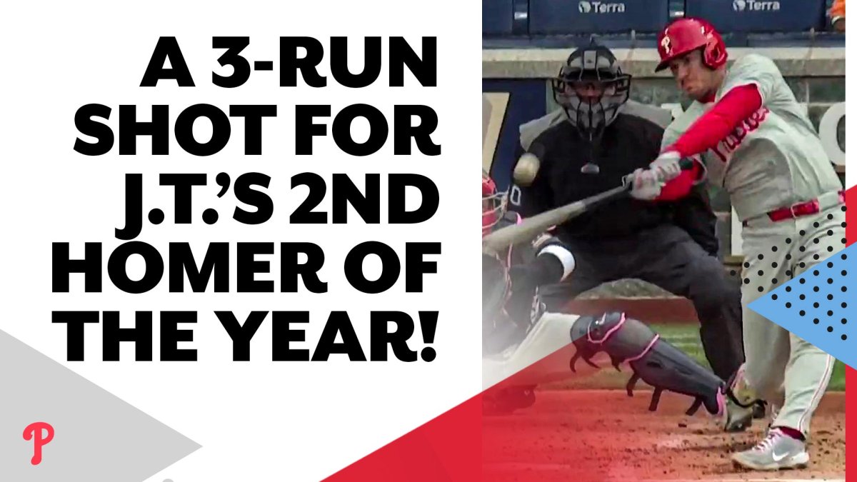 J.T Realmuto’s second home run of the season is a three-run shot! – NBC ...