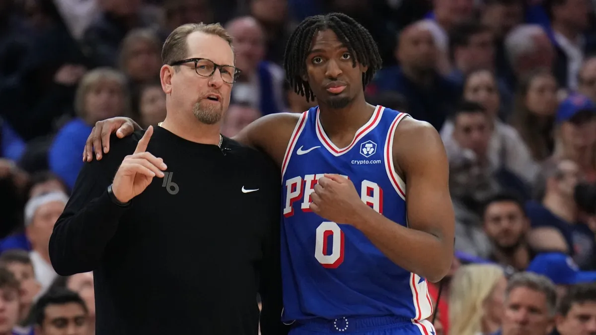 Sixers’ Nick Nurse helps nudge Tyrese Maxey to stardom and beyond – NBC Sports Philadelphia