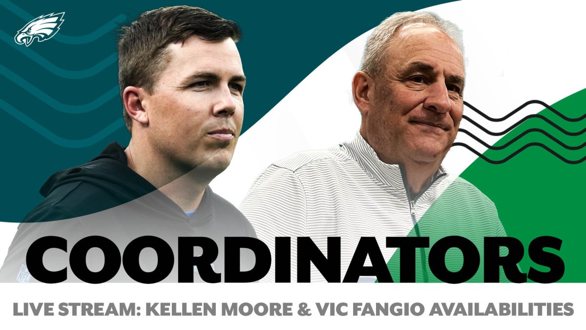Live Stream: First media availabilities for Eagles new coordinators ...