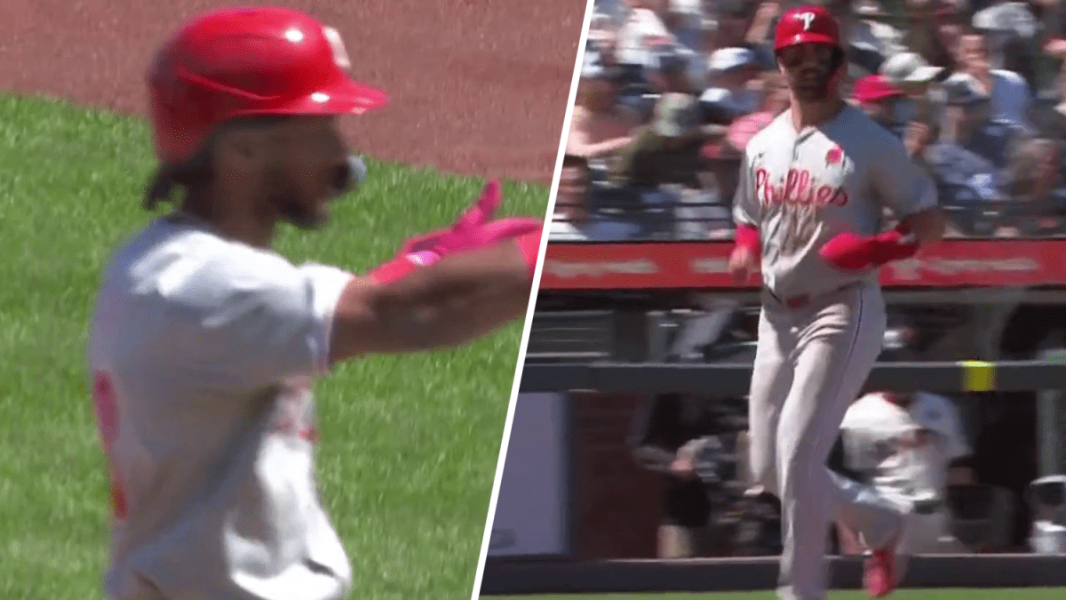 Johan Rojas for the lead! His RBI base hit brings in the go-ahead run ...