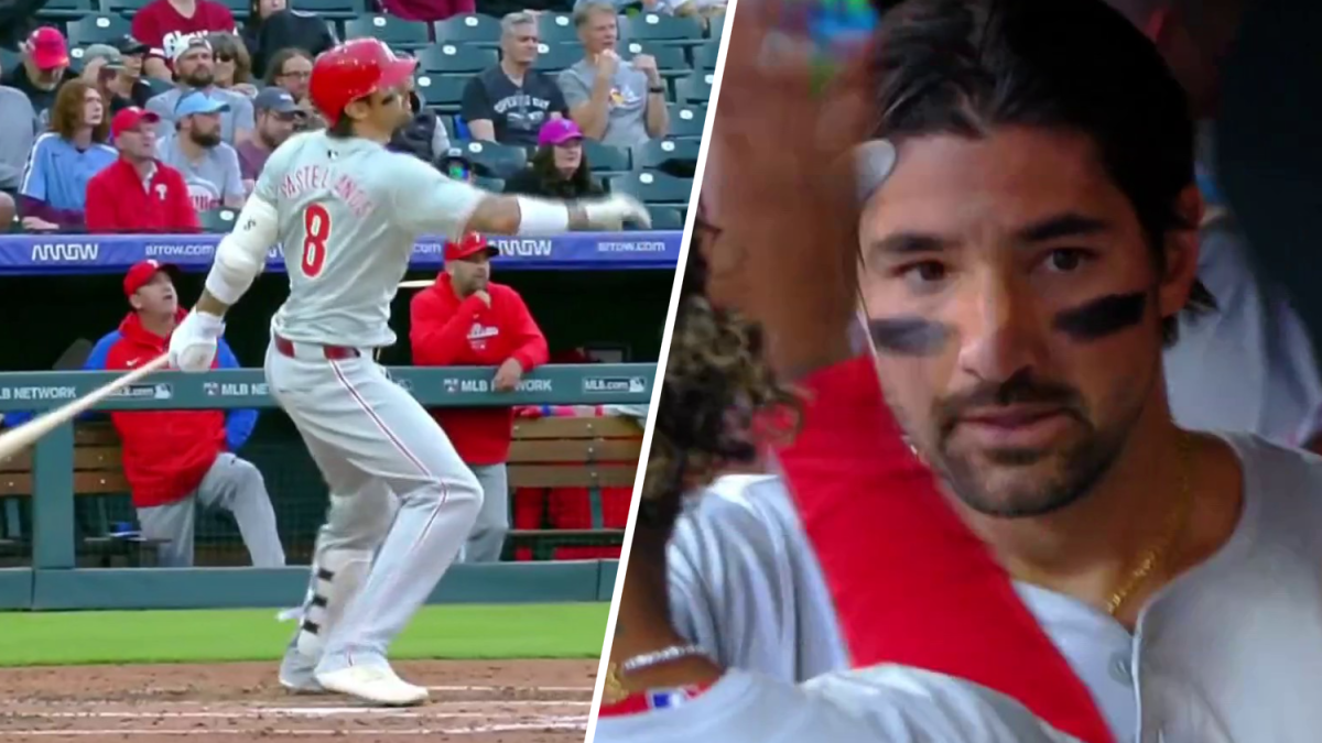 Nick Castellanos belts his sixth home run of the year, 1-0 Phillies! – NBC Sports Philadelphia