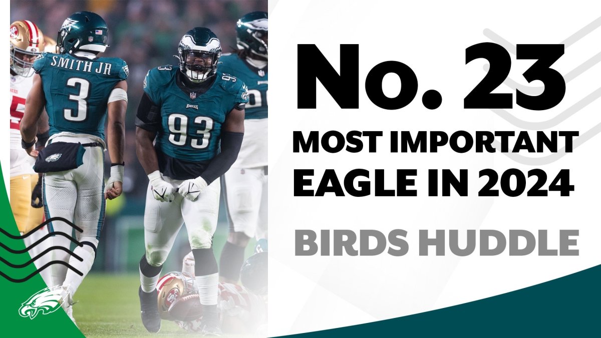 Countdown of 25 most important Eagles in 2024 continues with depth on ...