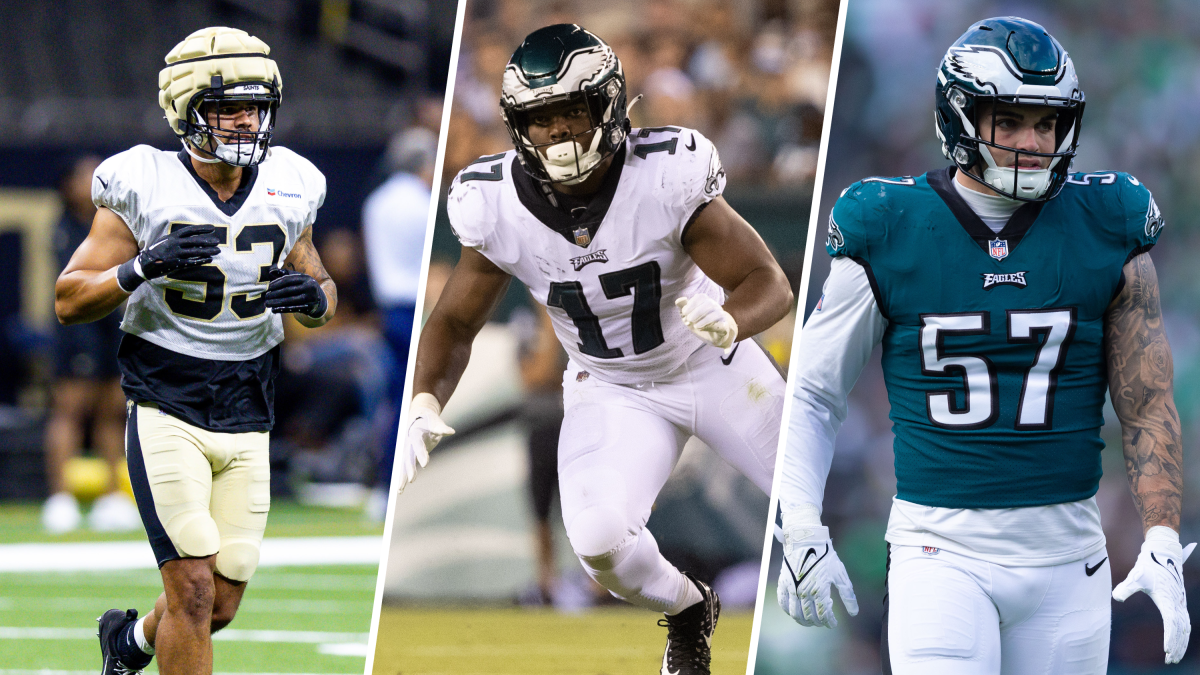 Eagles training camp 2024: Who will win linebacker position battle ...