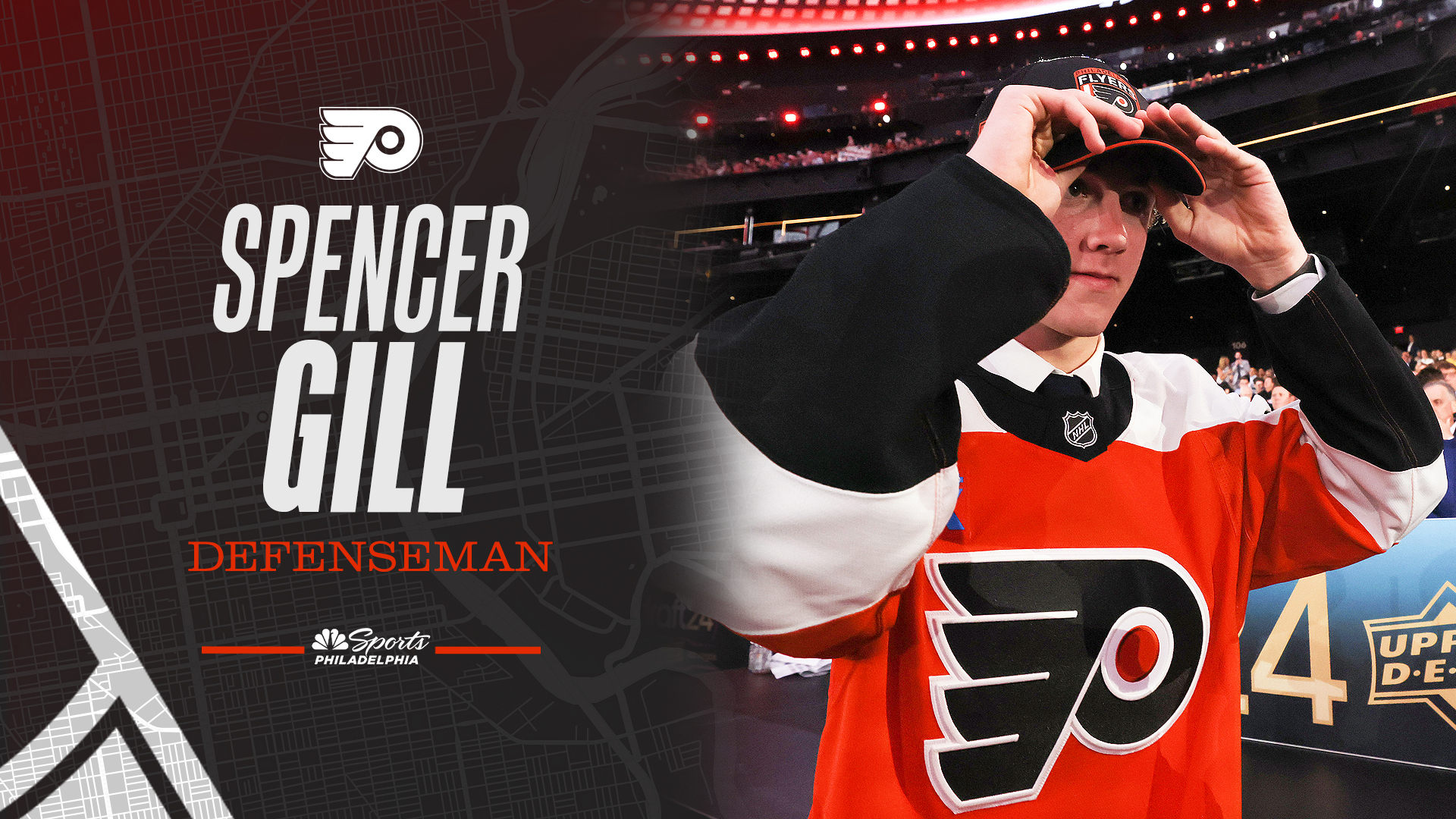 NHL draft 2024: Flyers trade up, pick Spencer Gill in second round ...