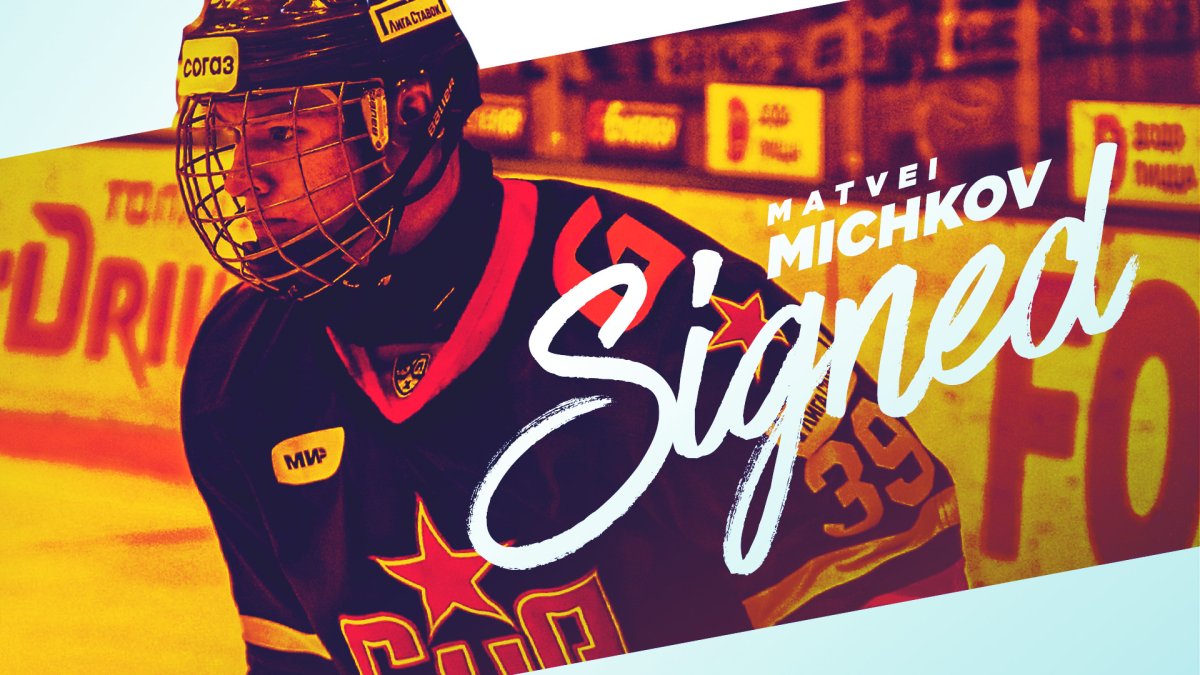 Flyers top prospect Matvei Michkov signs entry-level contract – NBC ...