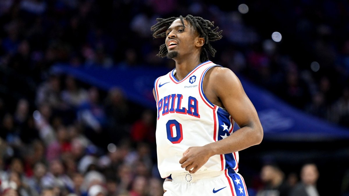 Watch: Tyrese Maxey Sixers press conference following max contract ...