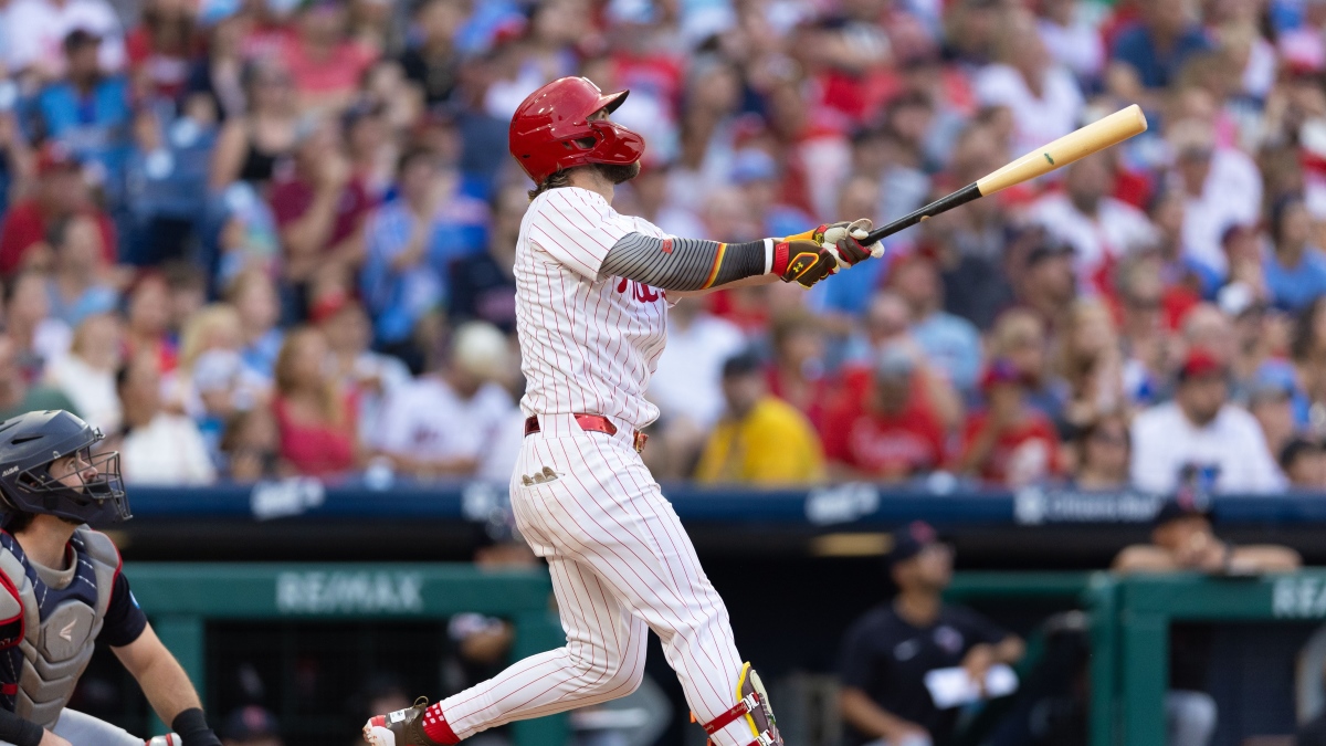 Bryce Harper makes MLB history, joins ‘double century’ club – NBC ...