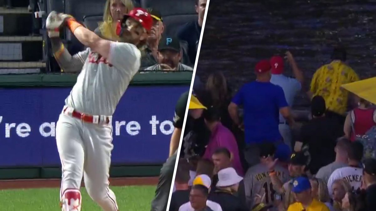 Bryce Harper goes yard in the 9th to cut into the Phillies’ deficit ...