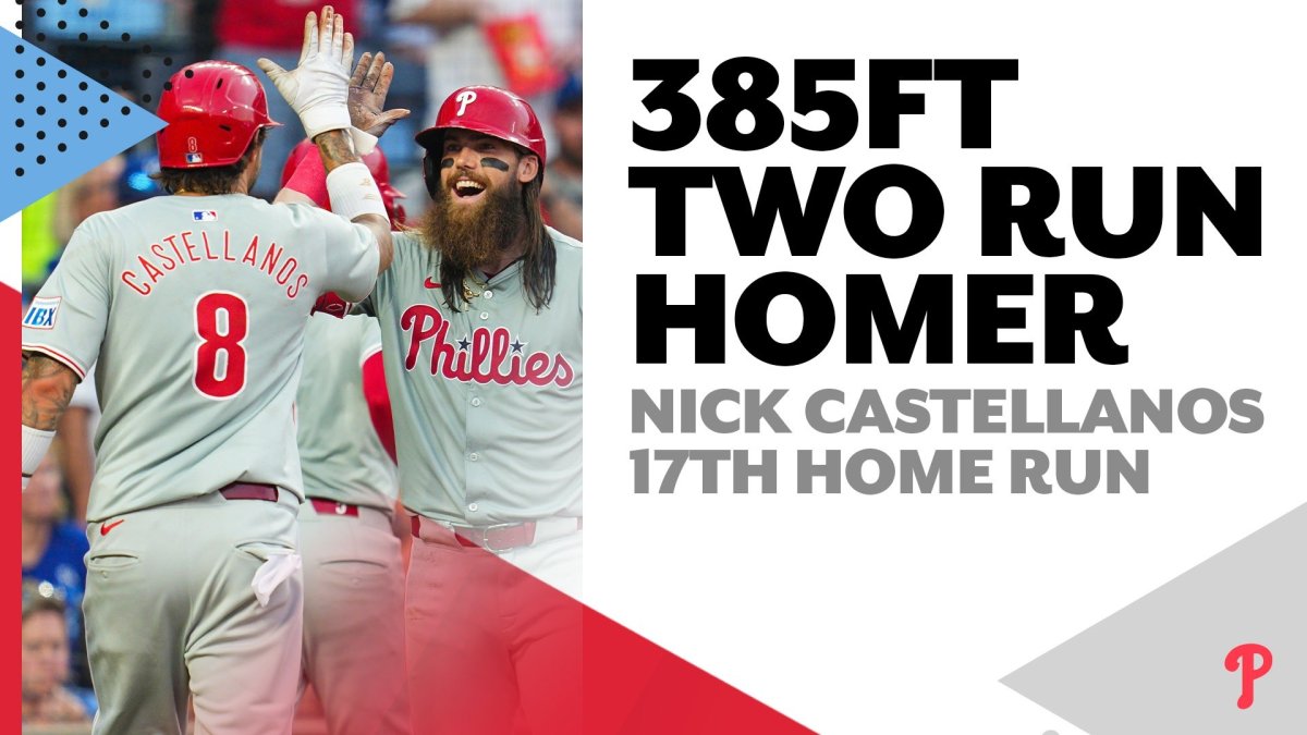 Nick Castellanos BLASTS a 385ft two-run home run – NBC Sports Philadelphia