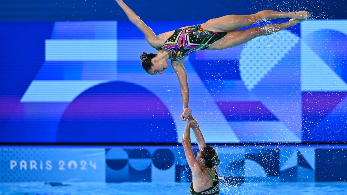 See Gravity-defying moments at the 2024 Olympics in Paris – NBC Sports ...