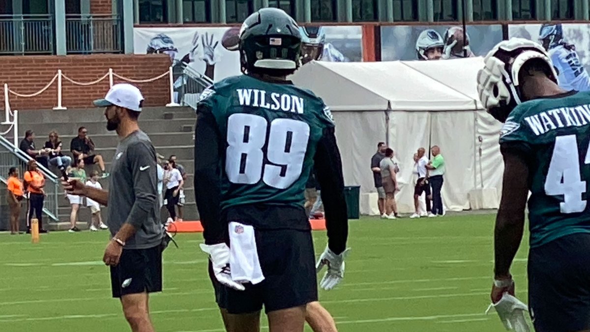 Eagles training camp 2024, Day 8: Johnny Wilson continues to impress ...