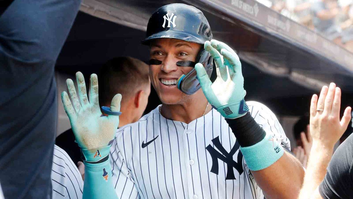 New York Yankees’ Aaron Judge hits 50th home run of season – NBC Sports ...