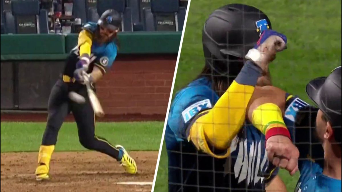 Brandon Marsh blasts a three-run home run, Phillies avoid a shutout ...