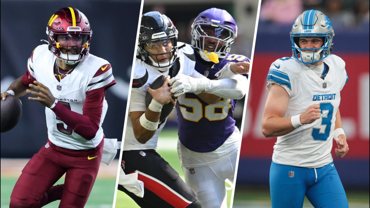 Jayden Daniels, Jonathan Greenard, Jack Fox named Week 3 NFC Players of ...