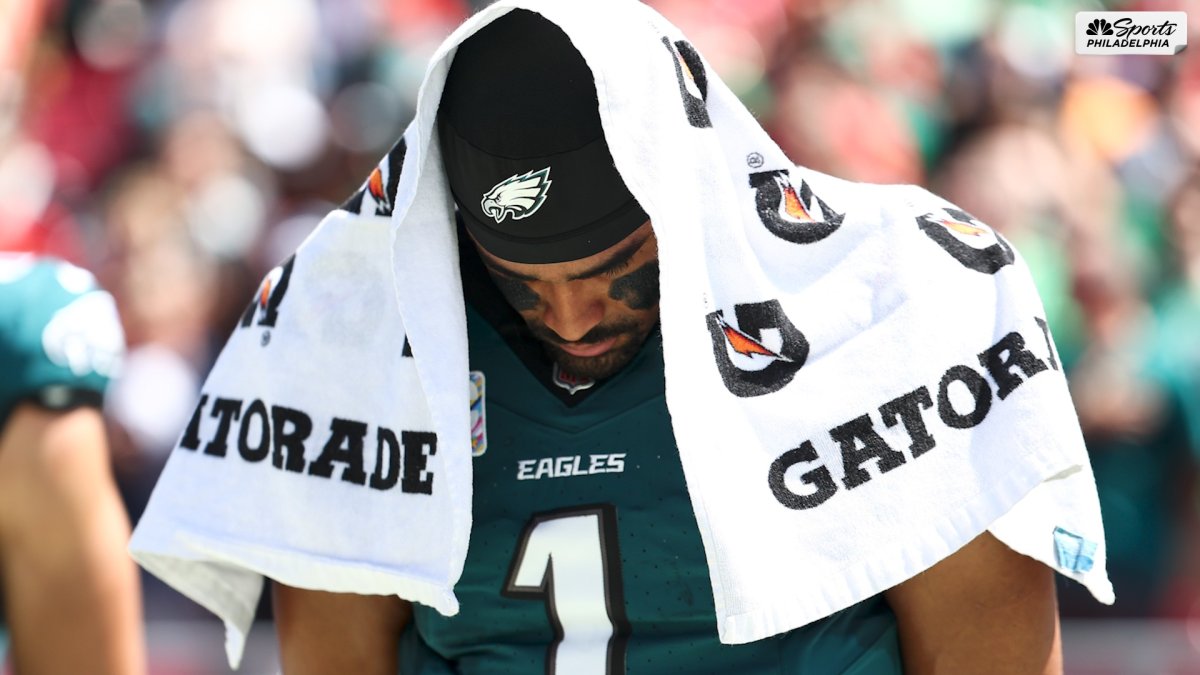 Eagles struggle with extreme heat down in Florida – NBC Sports Philadelphia