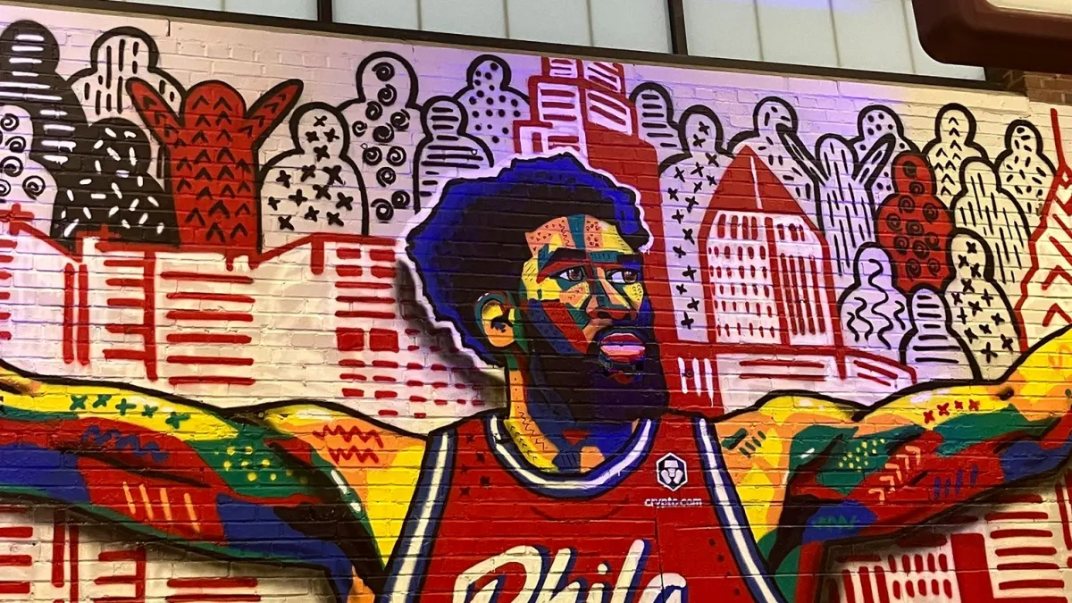 Joel Embiid mural unveiled at ‘In Memory of Arthur’ block party – NBC ...