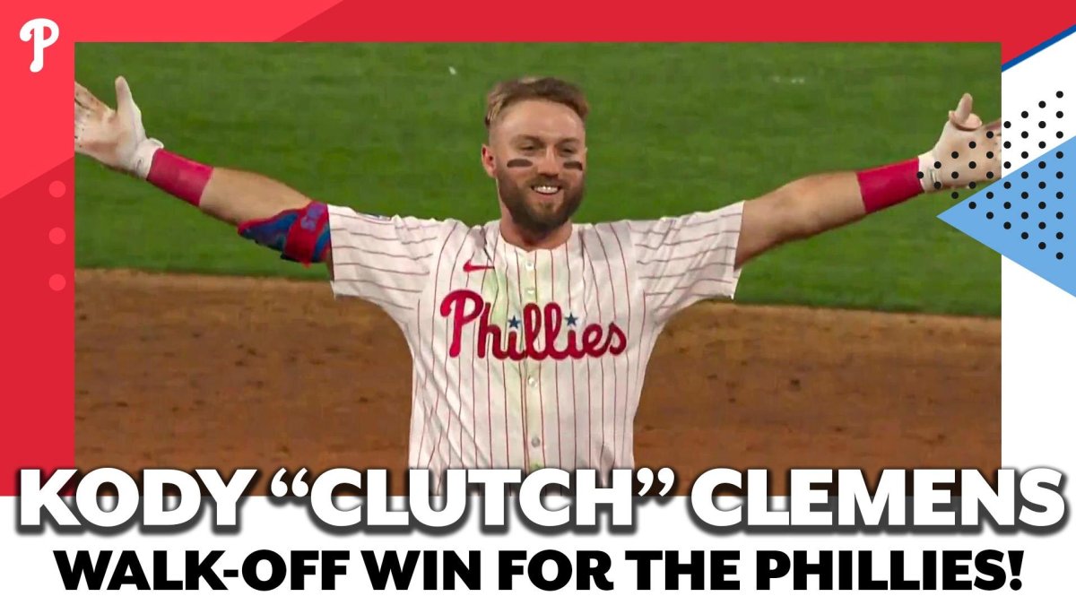 KODY CLEMENS WALK-OFF BASE HIT! PHILLIES WIN IT! – NBC Sports Philadelphia