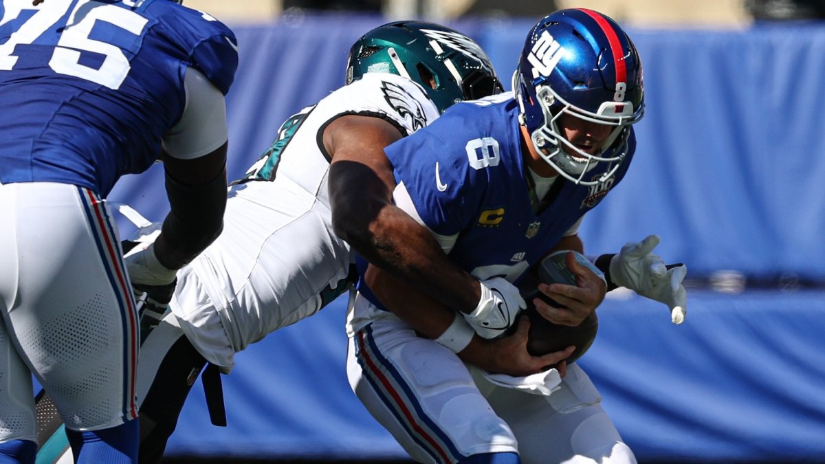 Eagles edge rushers react to 8-sack performance against Giants – NBC ...