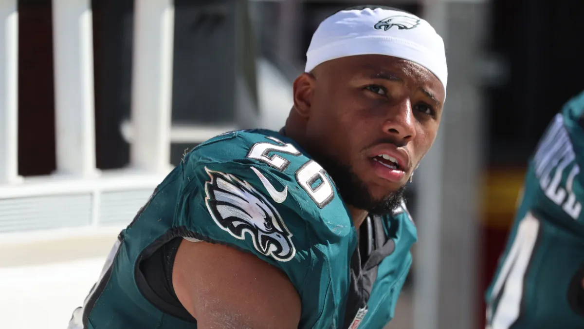 Eagles notebook: A closer look at Saquon Barkley’s team-first mindset ...