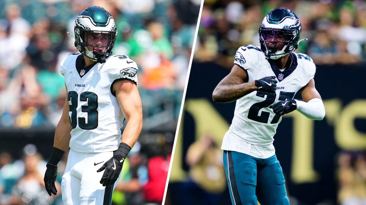 Eagles’ Quinyon Mitchell, Cooper DeJean showing insatiable appetite for ...