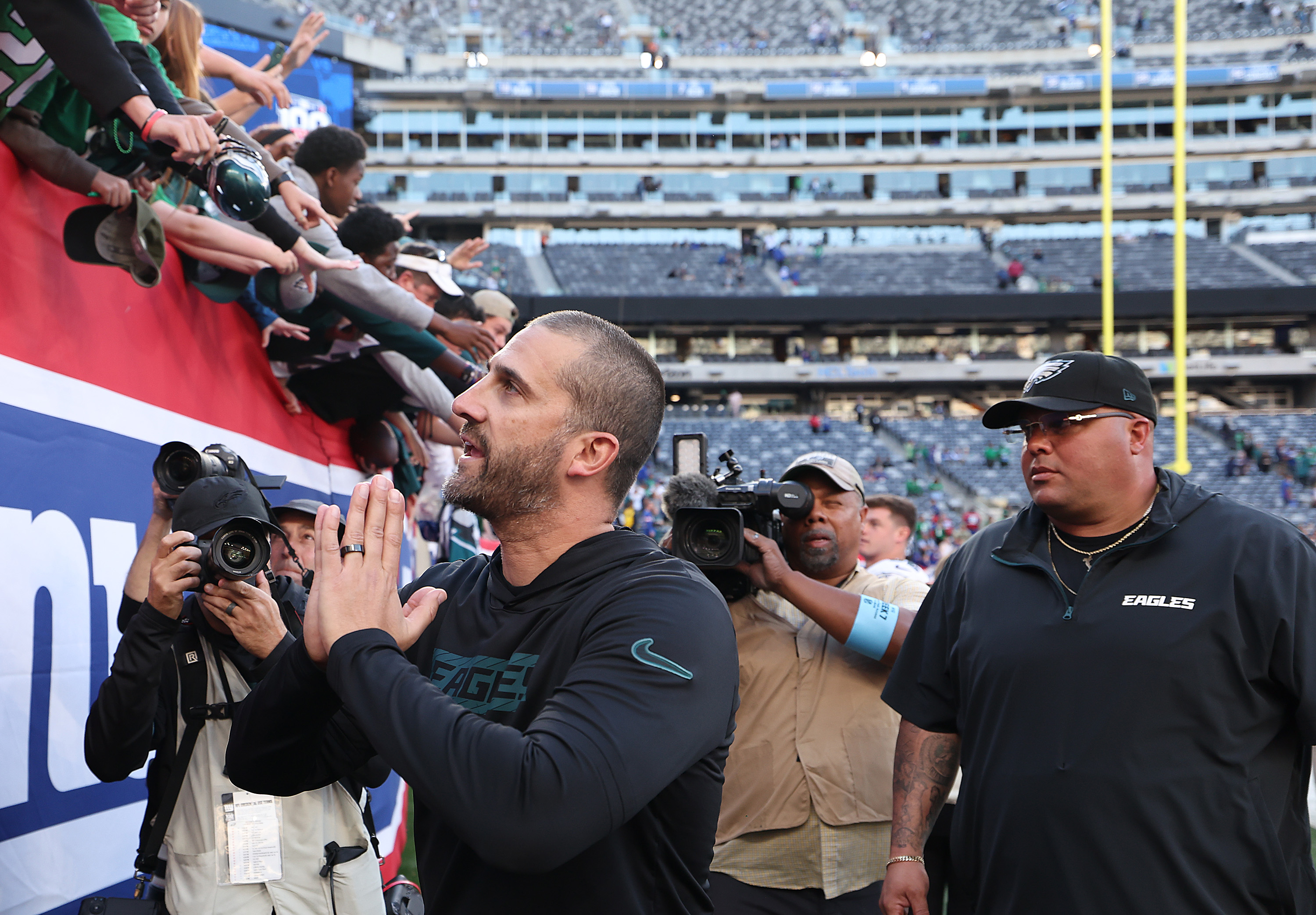 How Eagles coach Nick Sirianni turned a difficult week into a ...