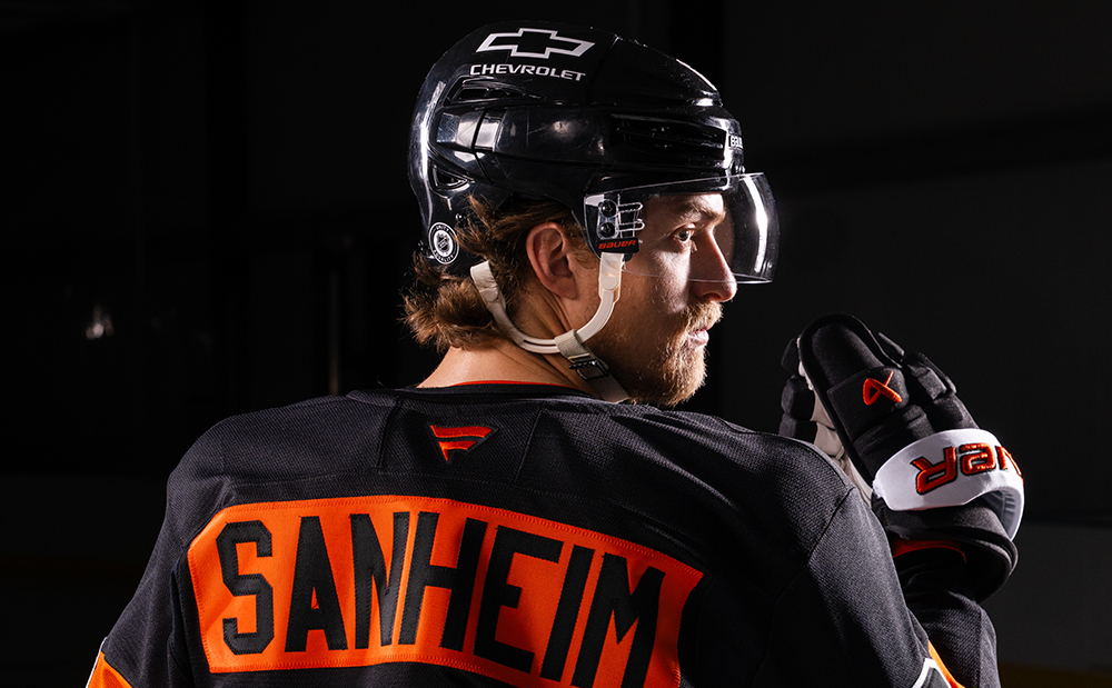 Flyers announce Chevrolet as new helmet sponsor – NBC Sports Philadelphia