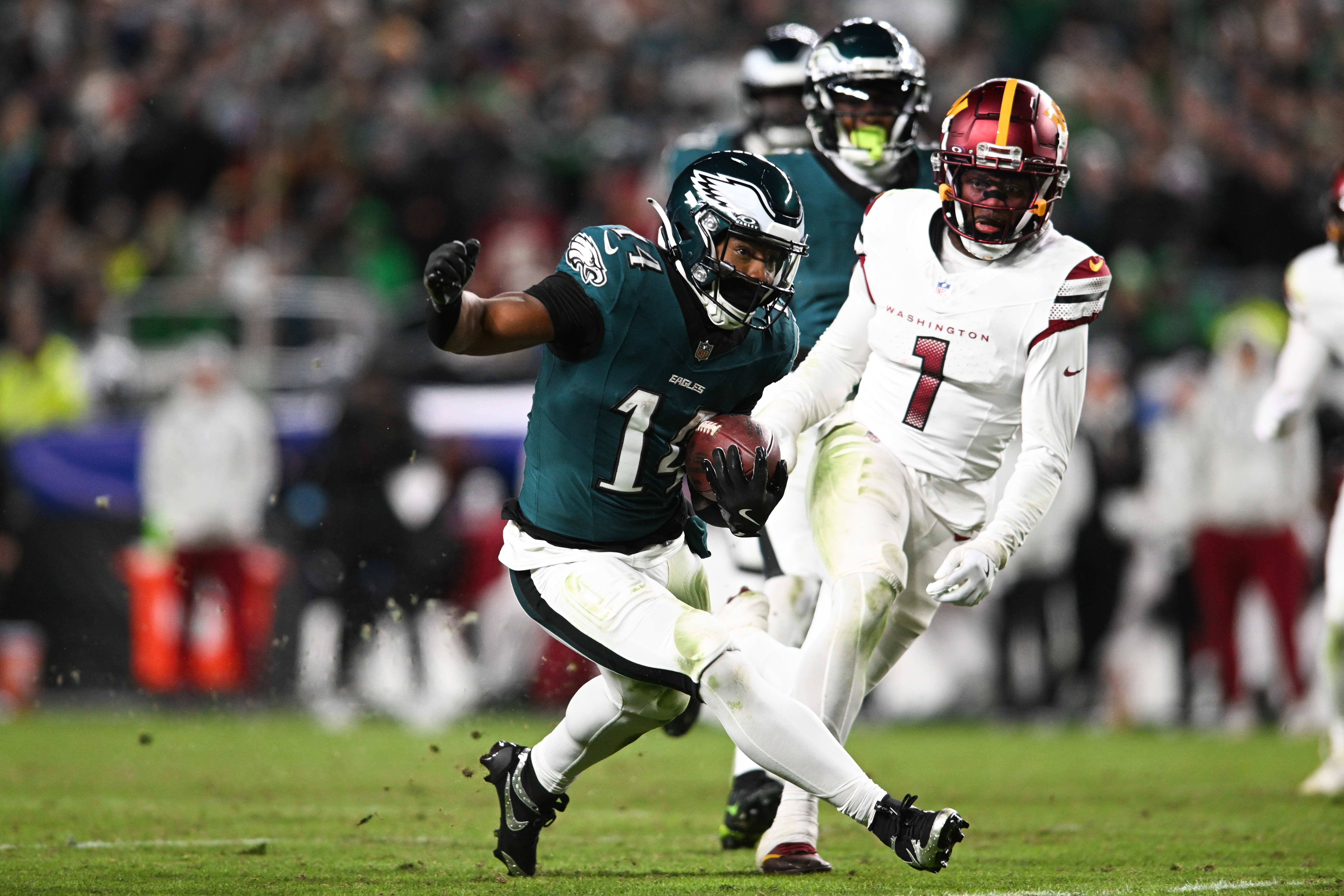 An Eagles running back came up huge in the 4th quarter … and it wasn’t ...