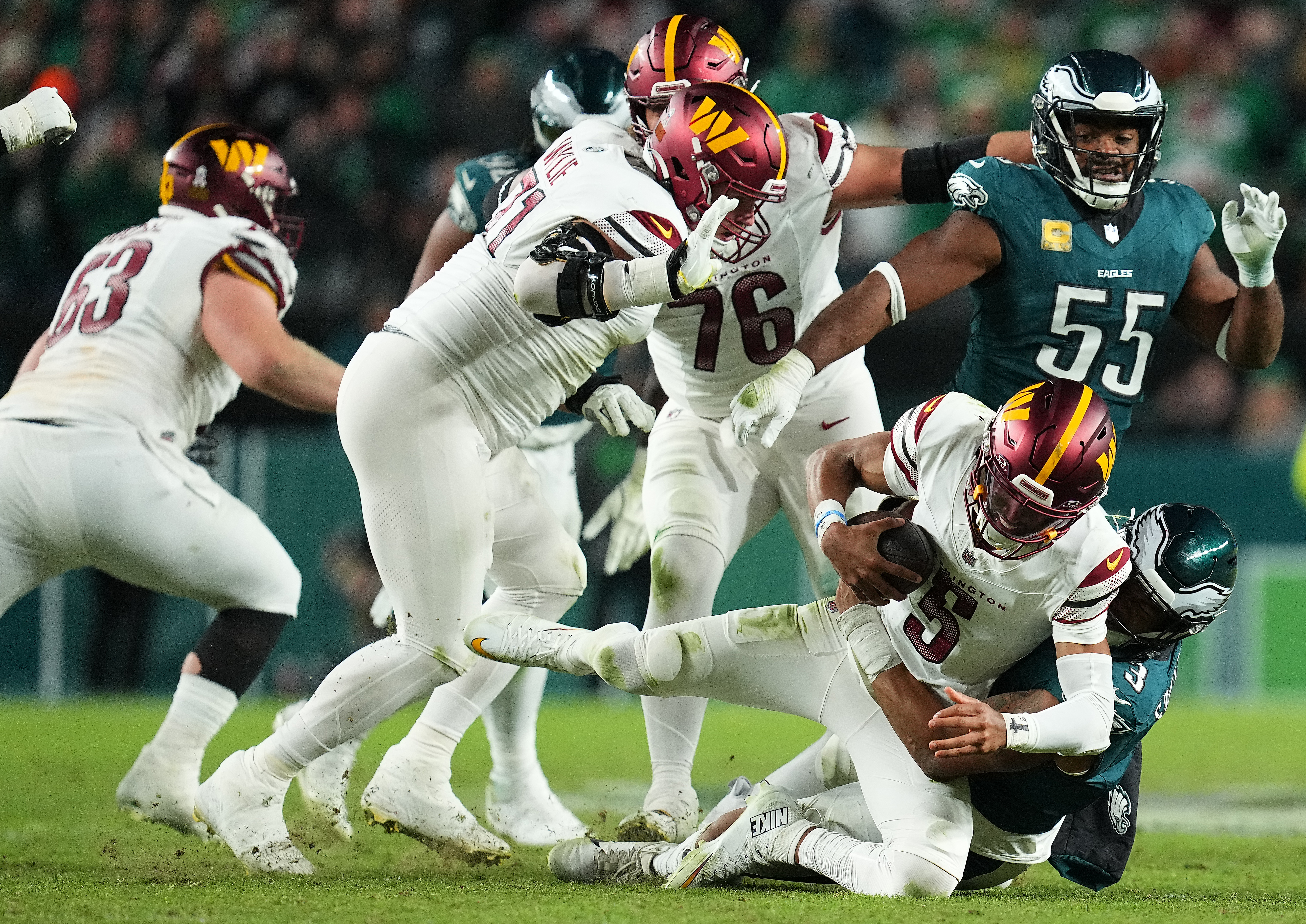 How the Eagles slammed the door on rookie phenom Jayden Daniels – NBC Sports Philadelphia