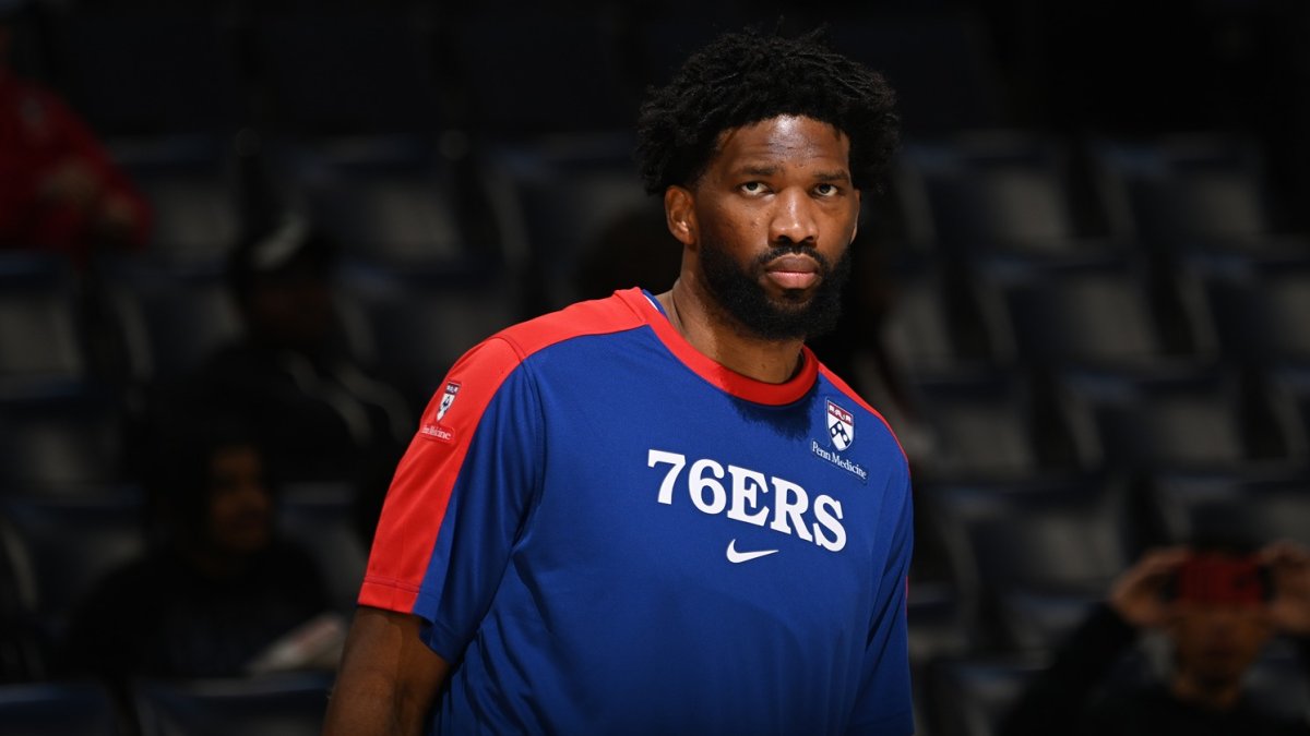 Joel Embiid ‘managing swelling’ in knee, Sixers say – NBC Sports ...