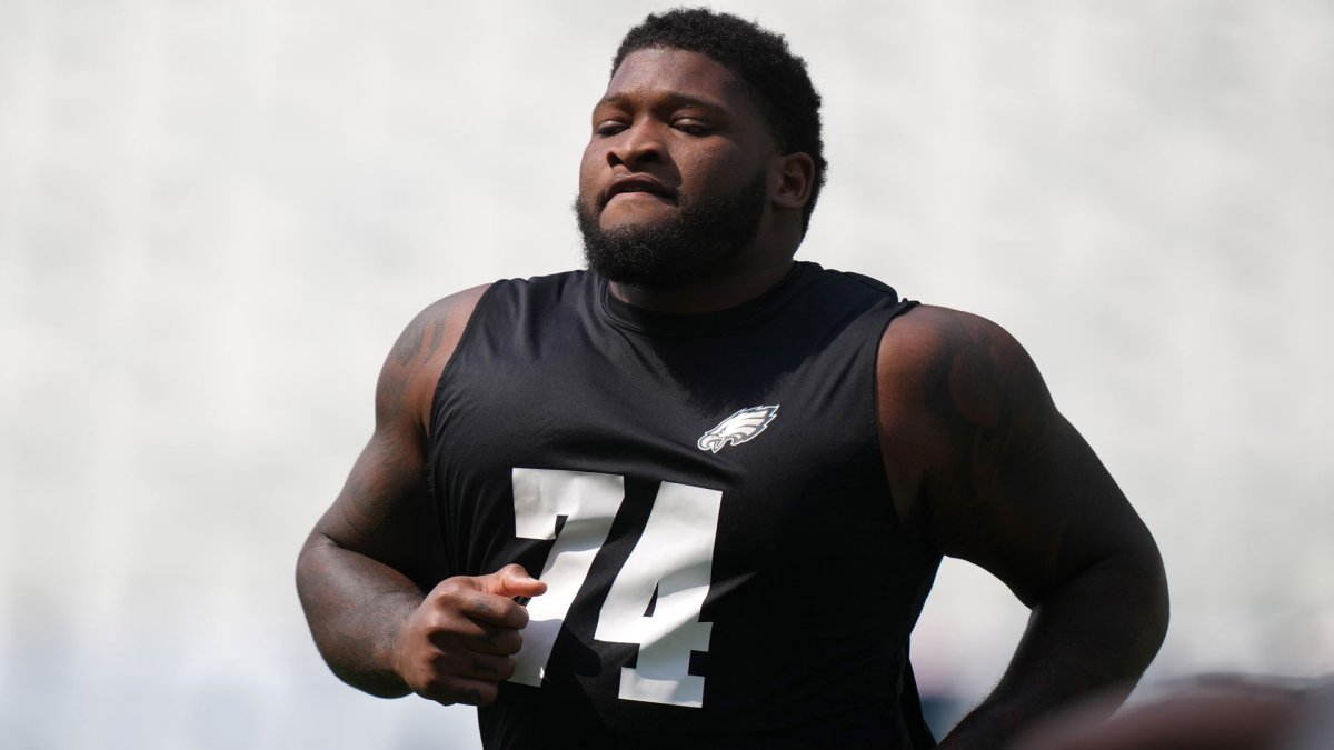 Eagles Q&A: Why Fred Johnson’s No. 74 means so much to him – NBC Sports ...