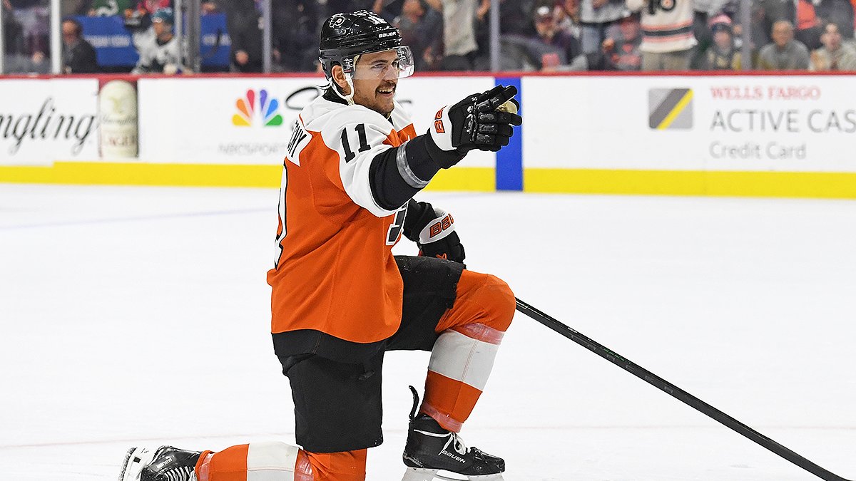 Travis Konecny quietly ‘terrific’ while also helping Matvei Michkov ...