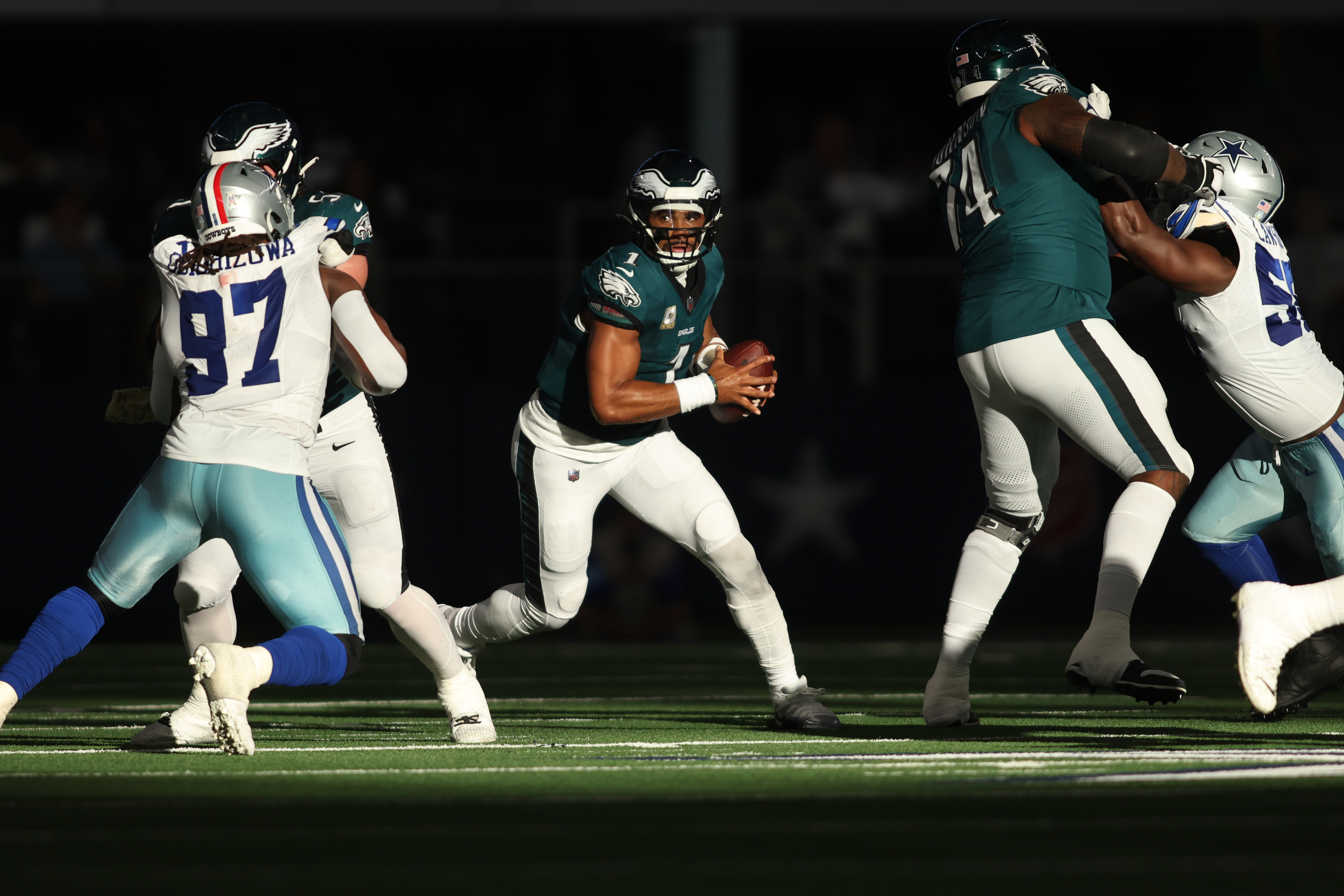 Eagles grades by position after huge win over Cowboys – NBC Sports ...
