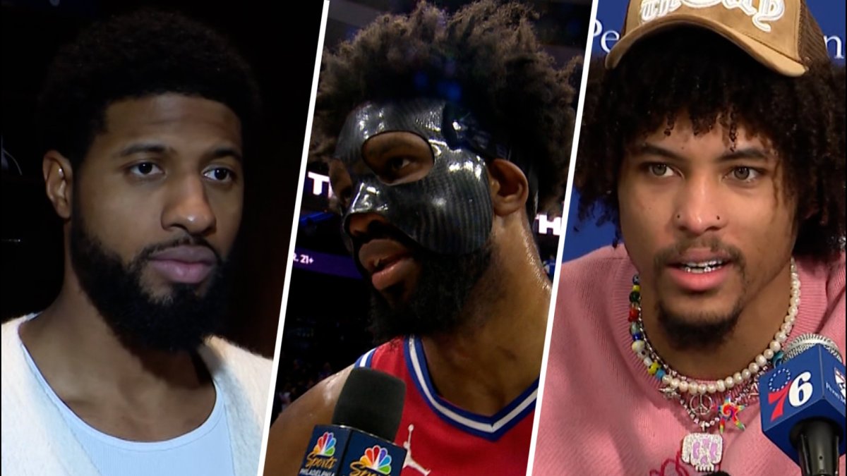 ‘He’s a cheat code’ — Embiid, Sixers’ teammates on his performance in ...