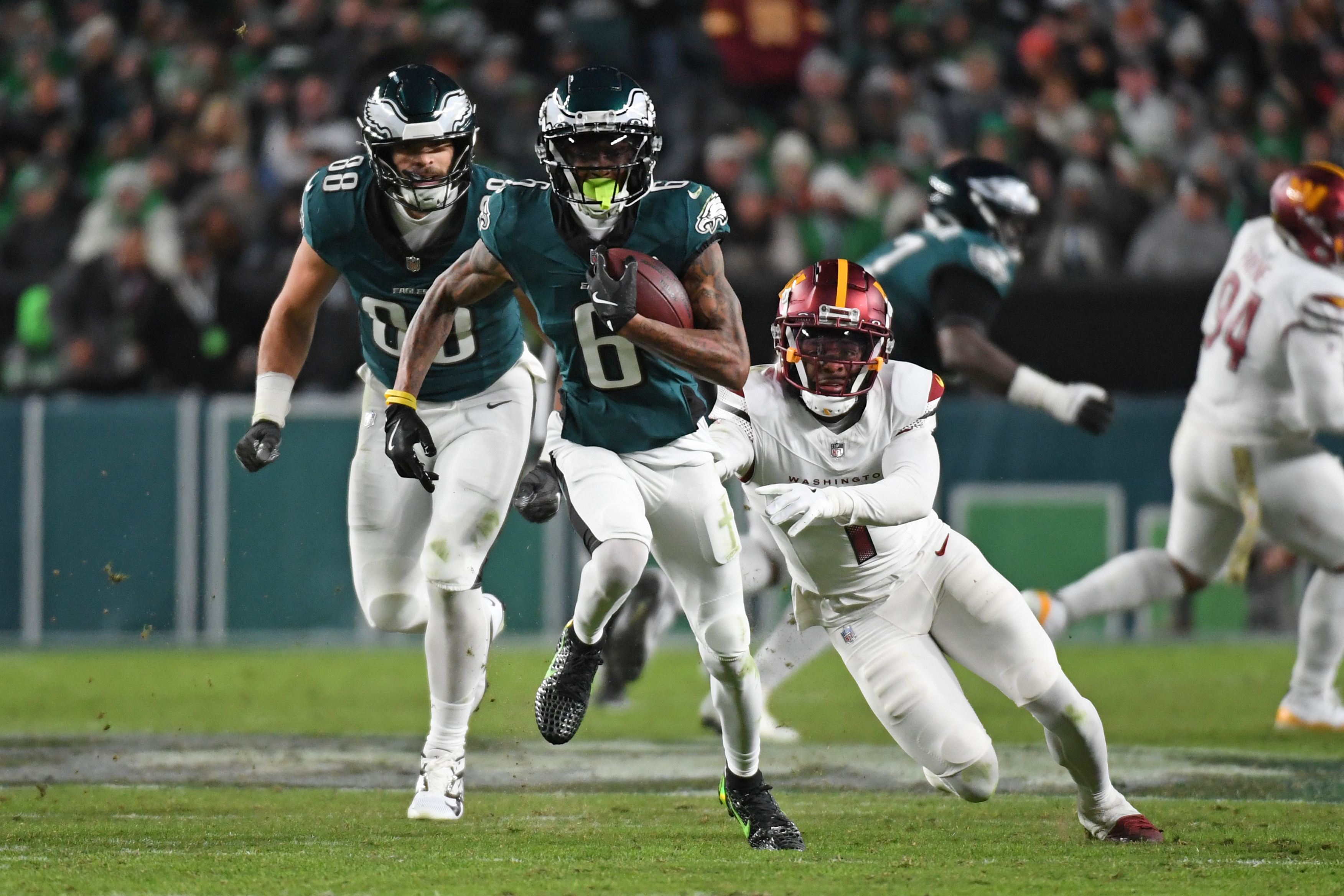 Eagles inactives: DeVonta Smith out vs. Ravens – NBC Sports Philadelphia