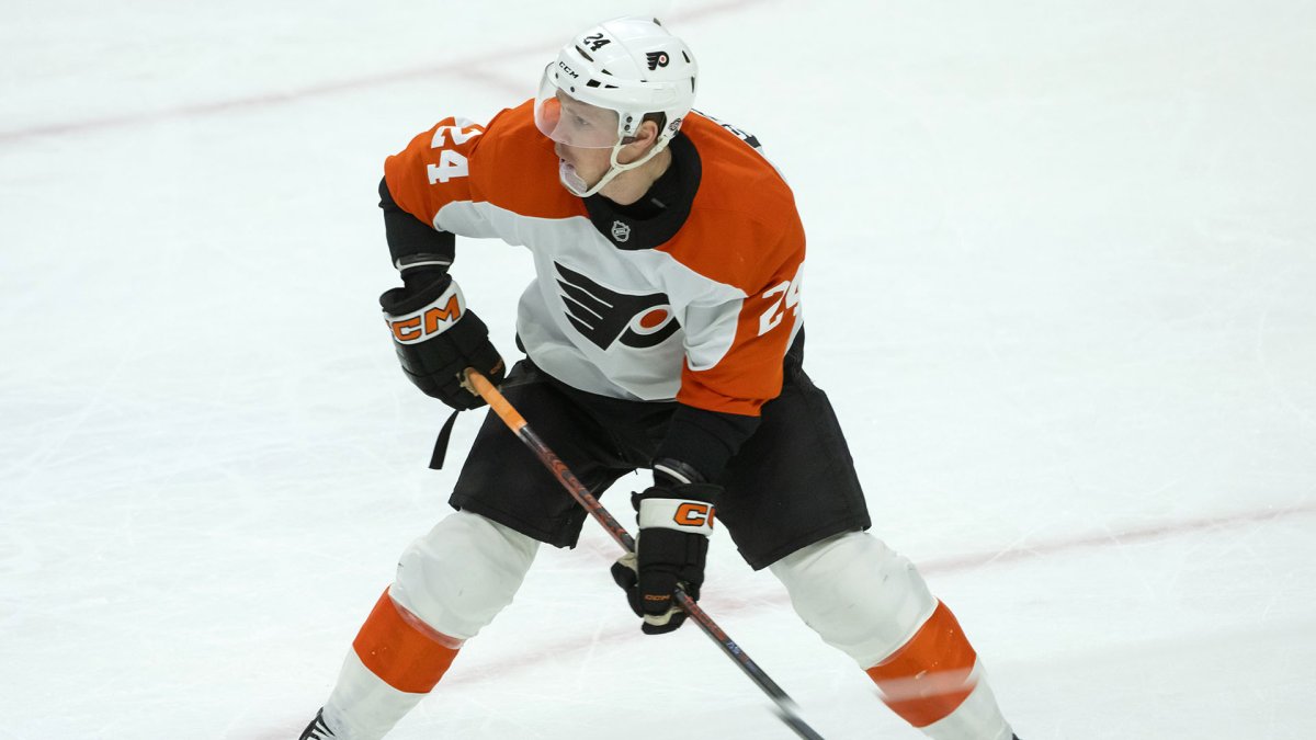 Nick Seeler zigzags around Sharks’ defender, gives Flyers 1-0 lead ...